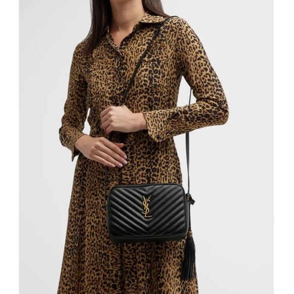 Saint Laurent | Bags | Saint Laurent Lou Medium Ysl Quilted Camera ...